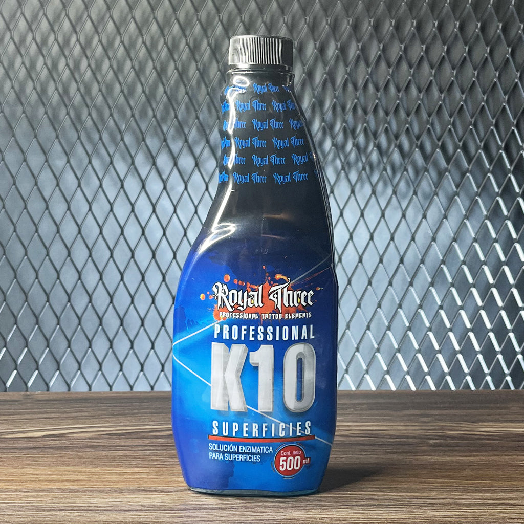 Royal Three K 10 Limpiador Enzimático 500ml – Eztattoosupply